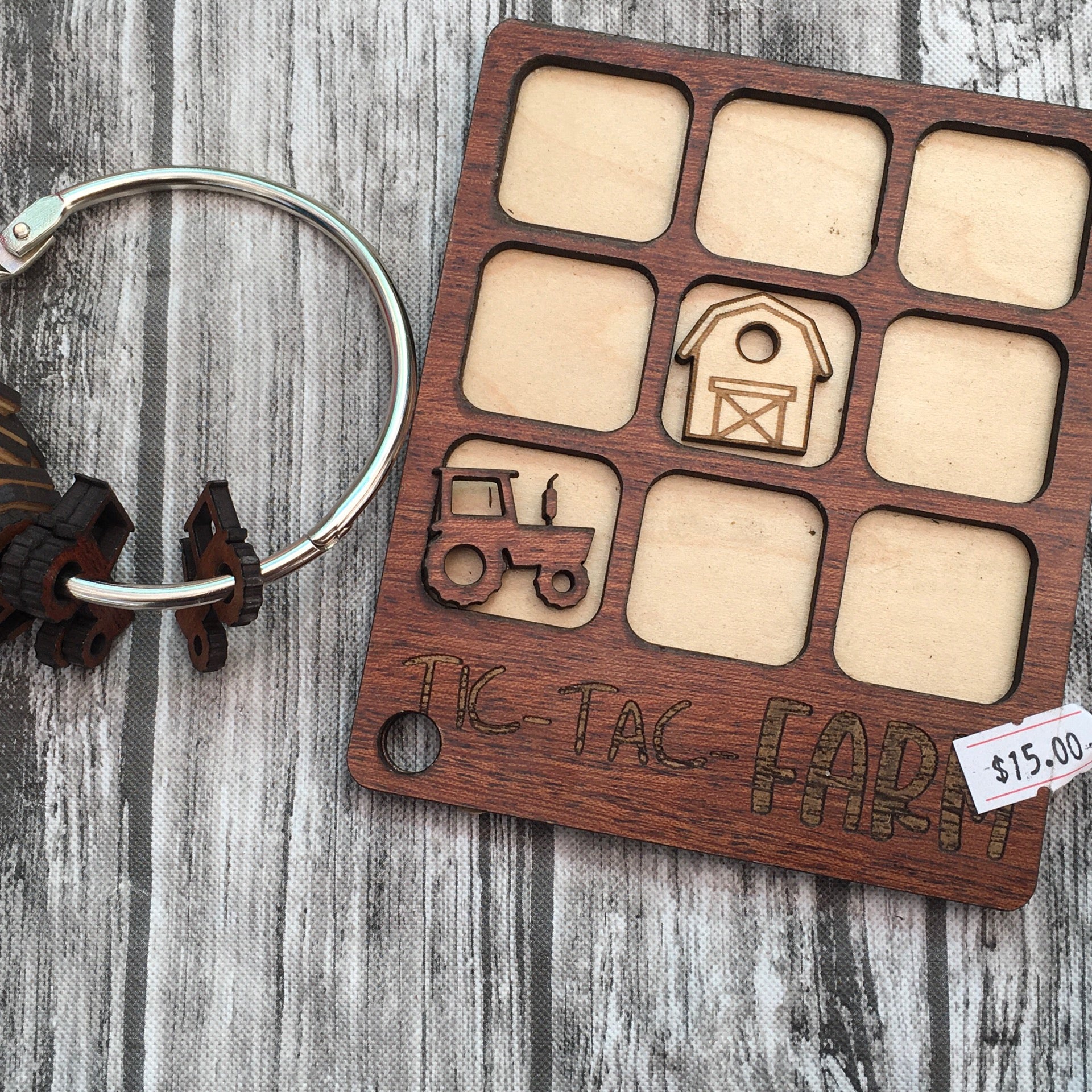 tic tac farm | Charming Farm Creations LLC